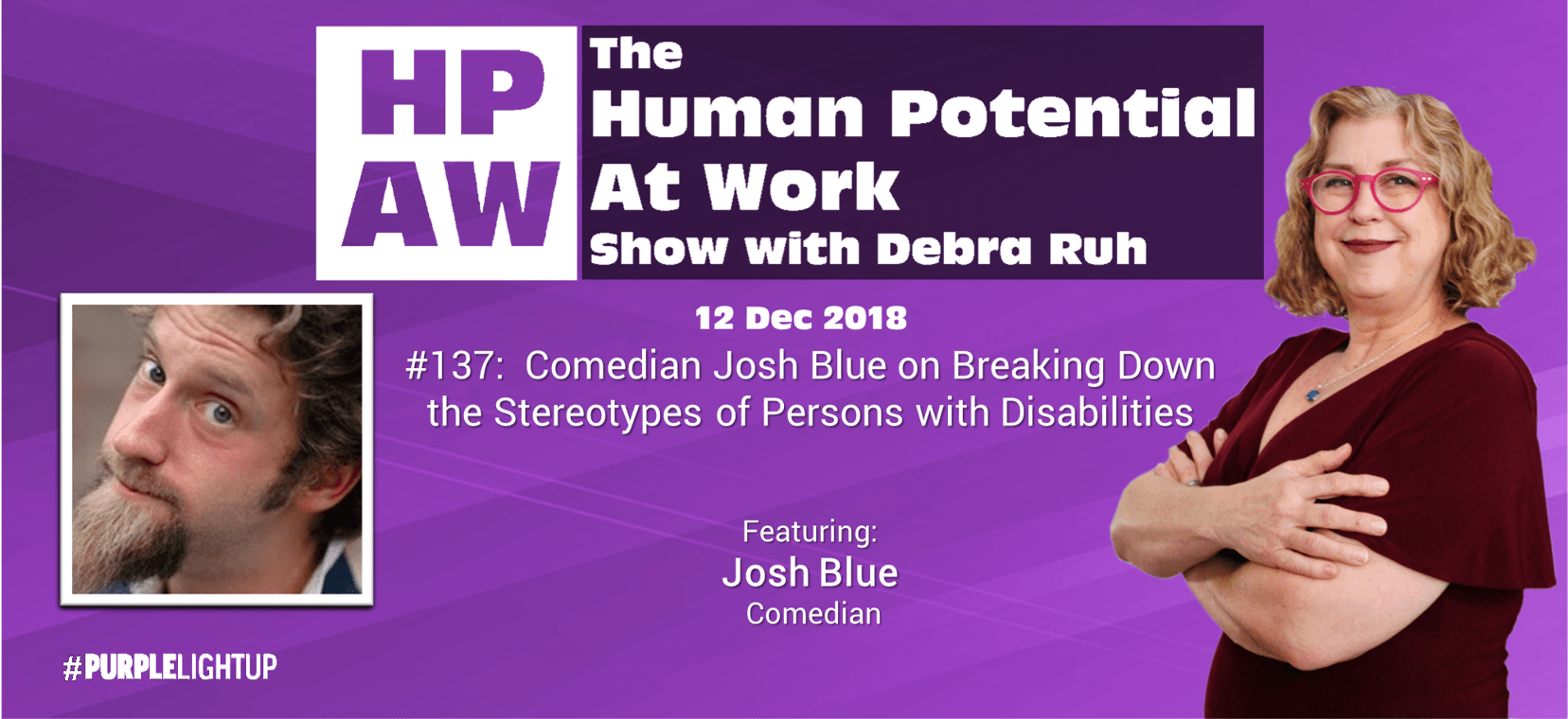 #137: Comedian Josh Blue on Breaking Down the Stereotypes of Persons ...